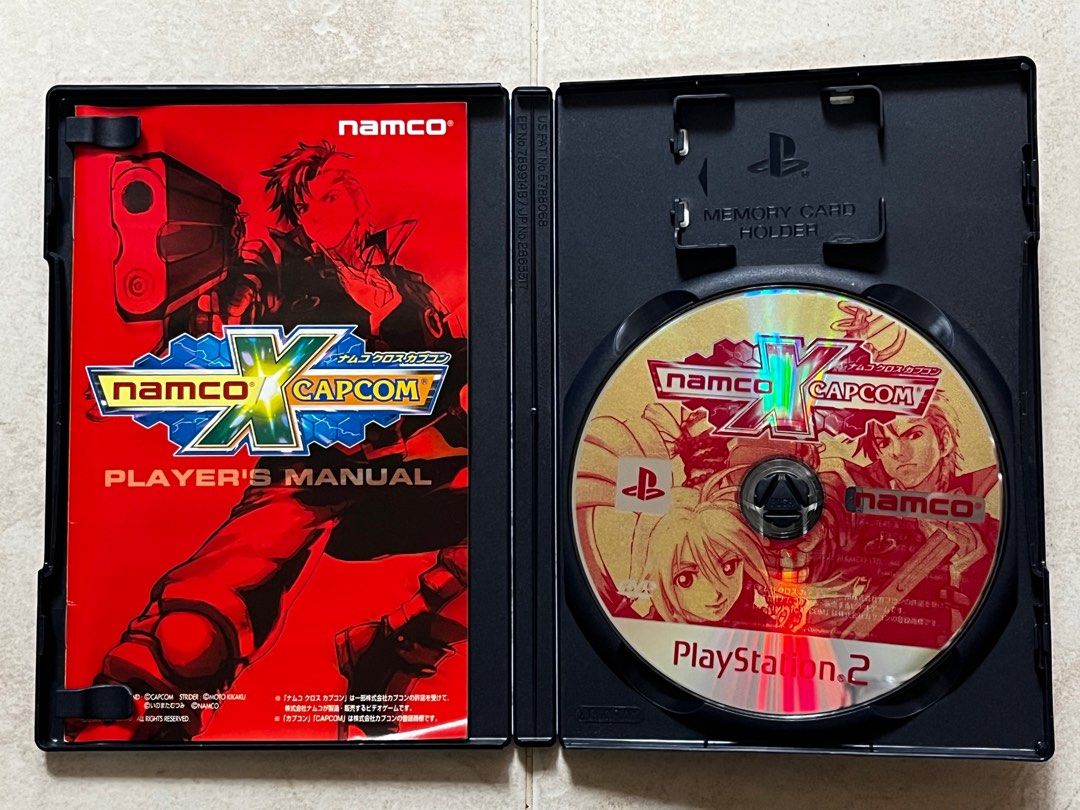 日版 PS2 NAMCO X CAPCOM TEKKEN SUPER STREET FIGHTER ROCKMAN MEGAMAN ...