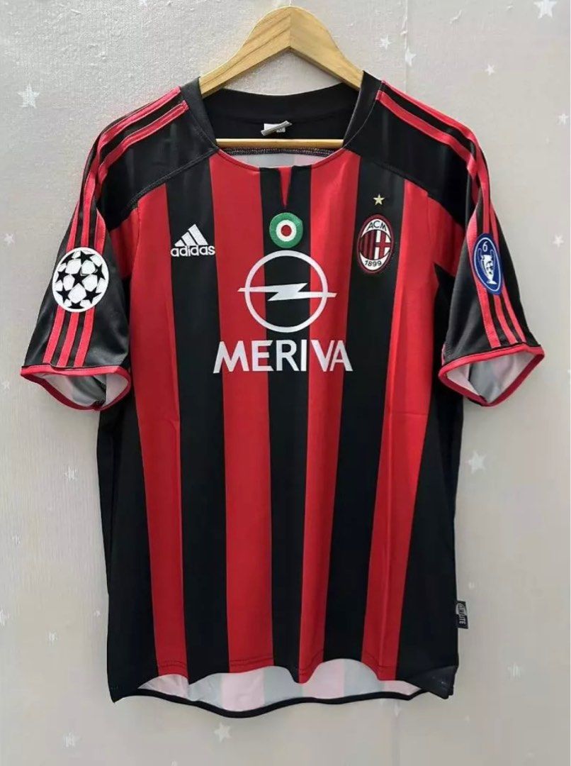 AC Milan 03/04 home jersey on Carousell