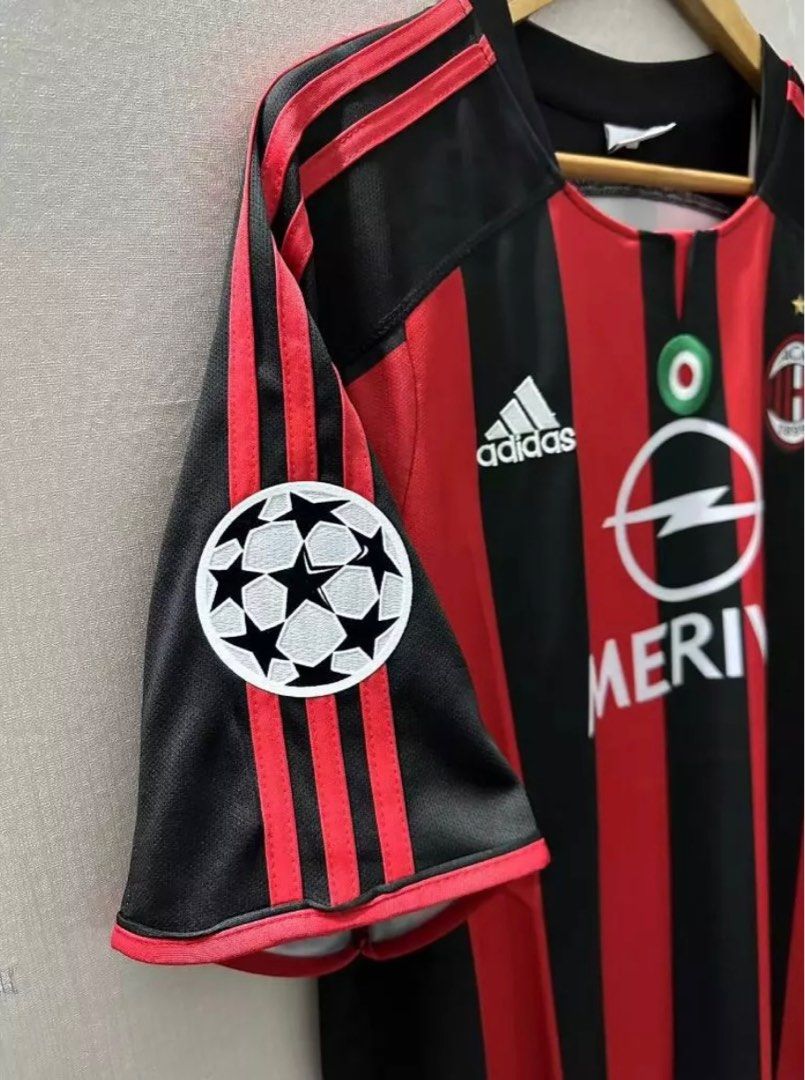 AC Milan 03/04 home jersey on Carousell