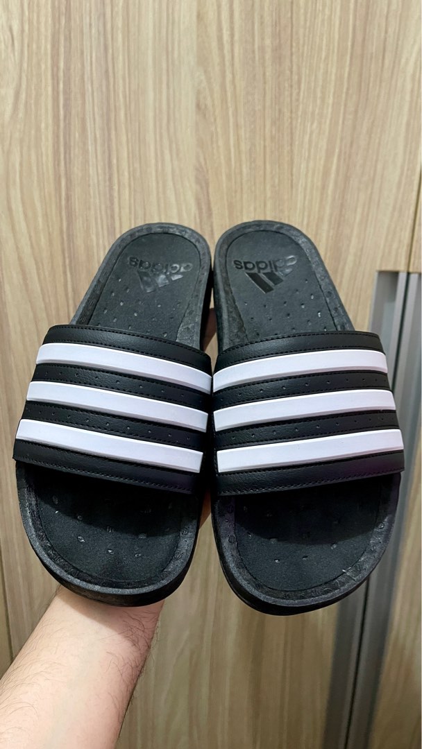 Adidas Adilette Boost Slides, Men's Fashion, Footwear, Slippers ...
