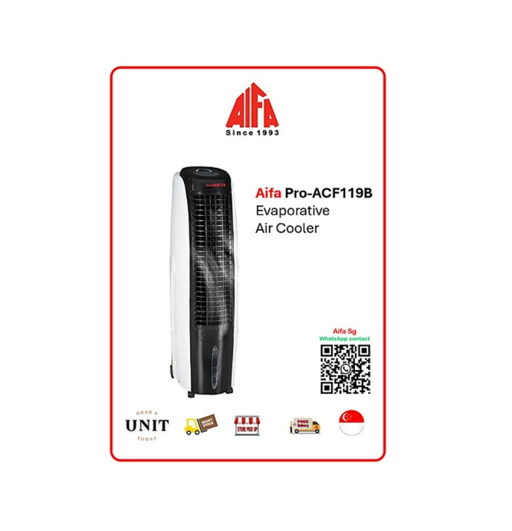 Aifa Pro-ACF119B Evaporative Air Cooler, TV & Home Appliances, Air ...