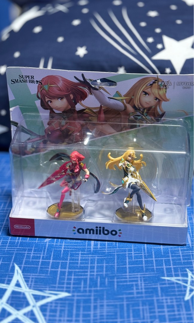 Amiibo Pyra and Mythra, Hobbies & Toys, Toys & Games on Carousell