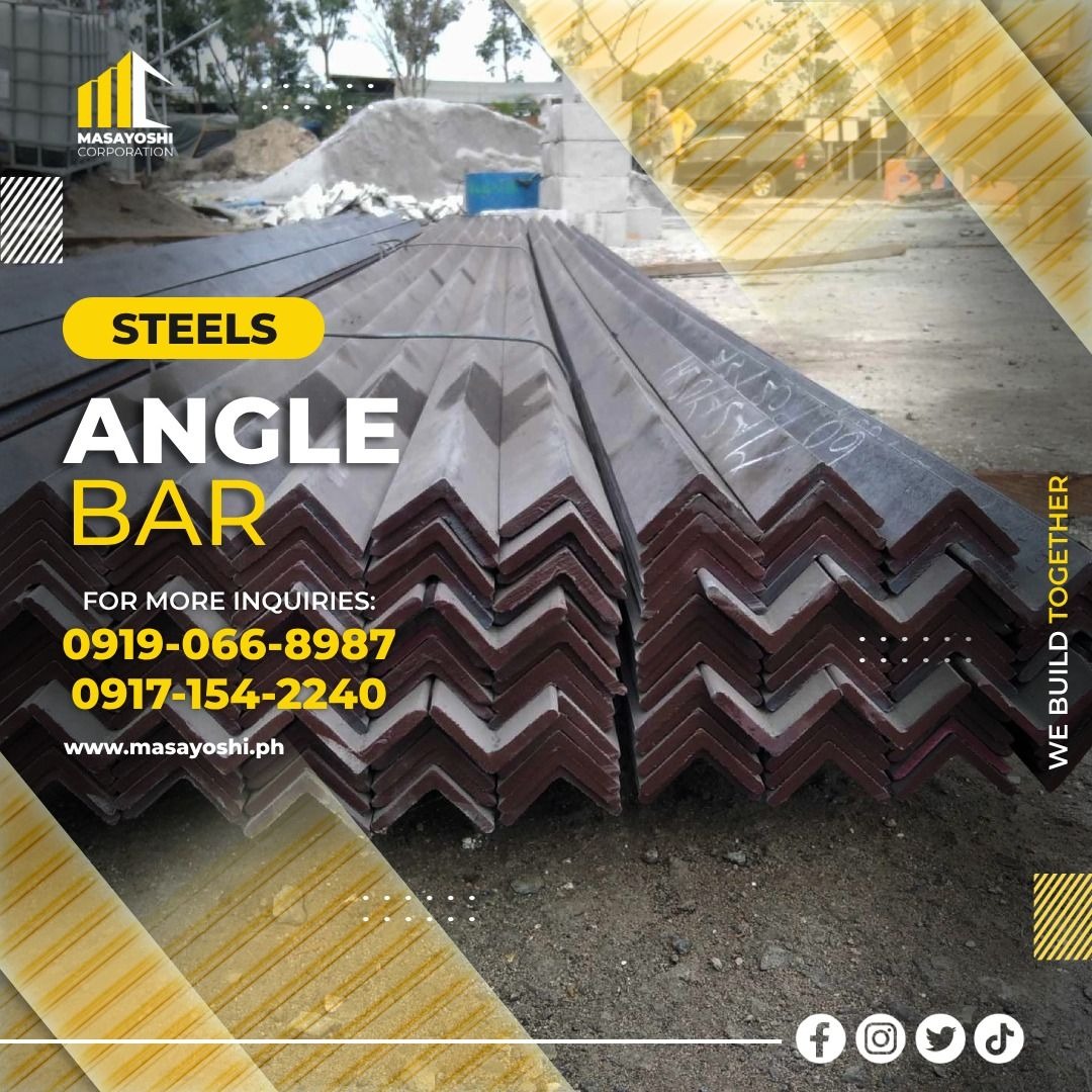 Angle Bar | 3/16 x 1 ( 2.5mm ) | L - Bracket | Steel | L - Profile ...