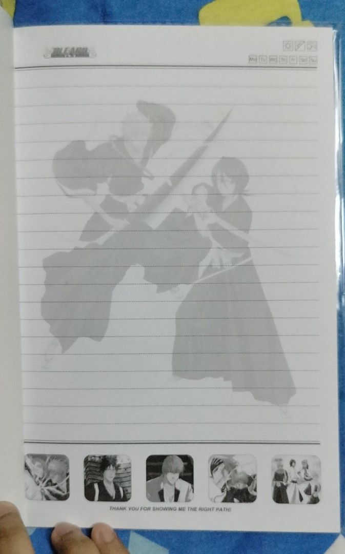Bleach Anime Notebook Kurosaki Ichigo Hollow Kuchiki Byakuya Rukia ...