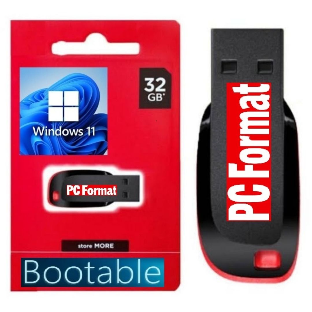Bootable USB Installer Windows 11 PRO 64bit, Computers & Tech, Parts ...