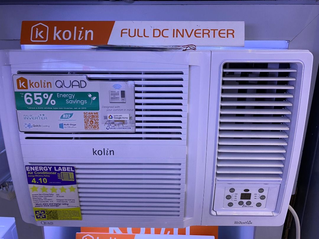 Brand New KOLIN WINDOW TYPE AIRCON, TV & Home Appliances, Air ...