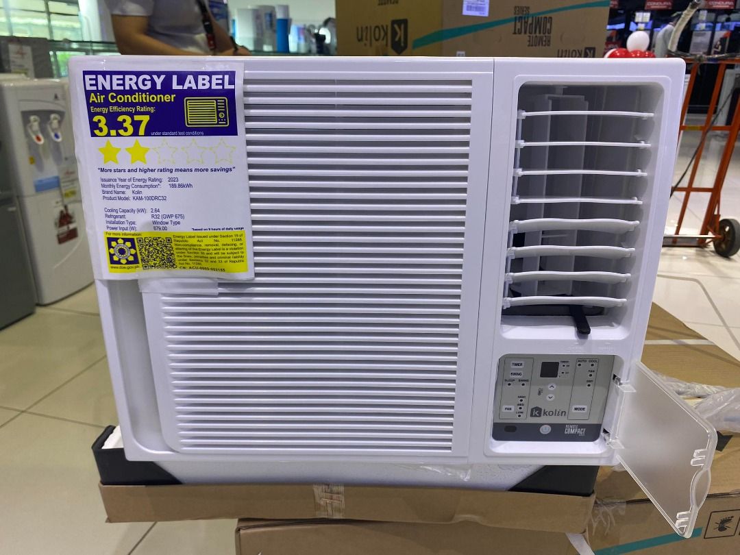 Brand New KOLIN WINDOW TYPE AIRCON, TV & Home Appliances, Air ...