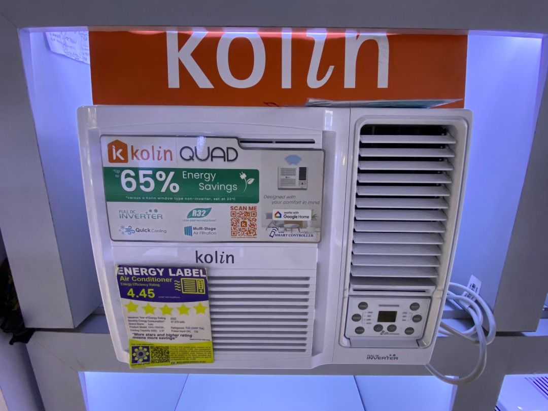 Brand New KOLIN WINDOW TYPE AIRCON, TV & Home Appliances, Air ...