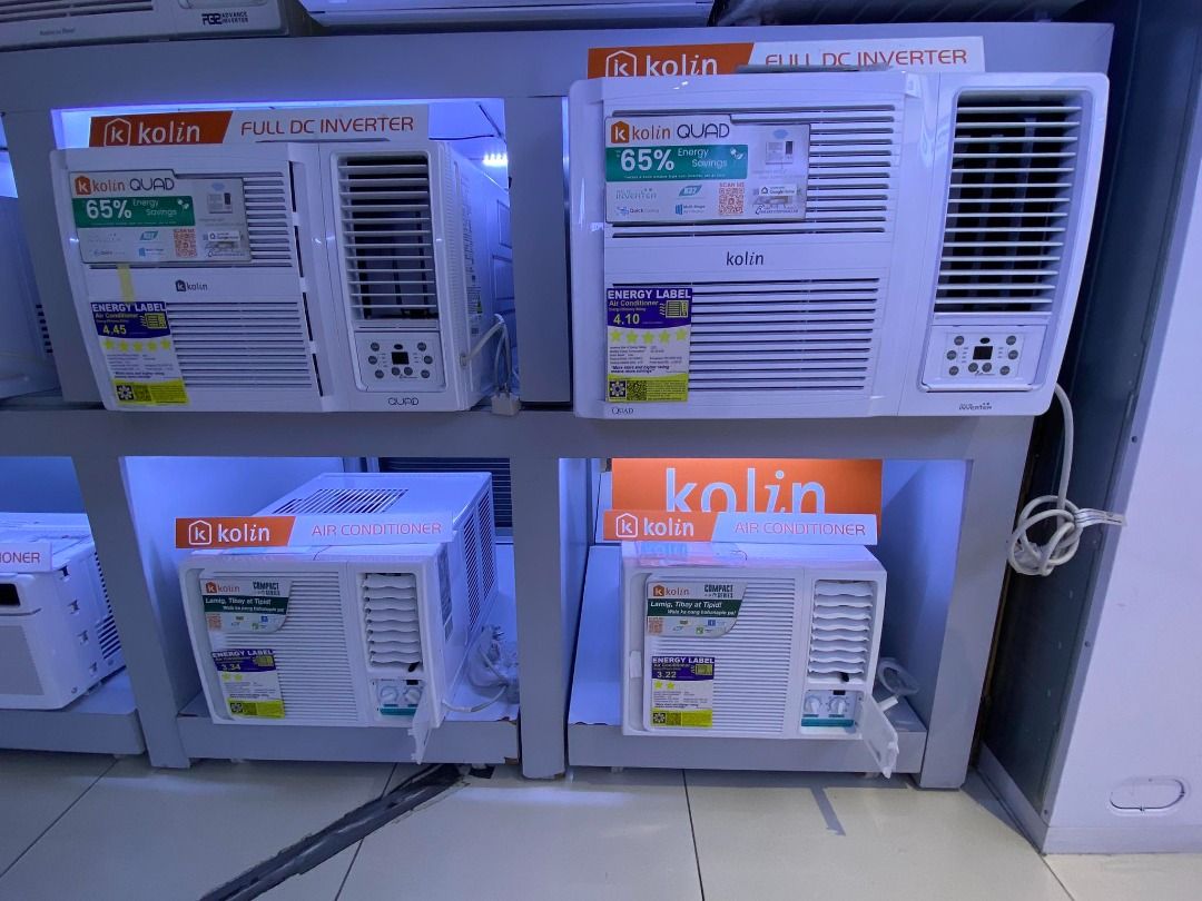 Brand New KOLIN WINDOW TYPE AIRCON, TV & Home Appliances, Air ...