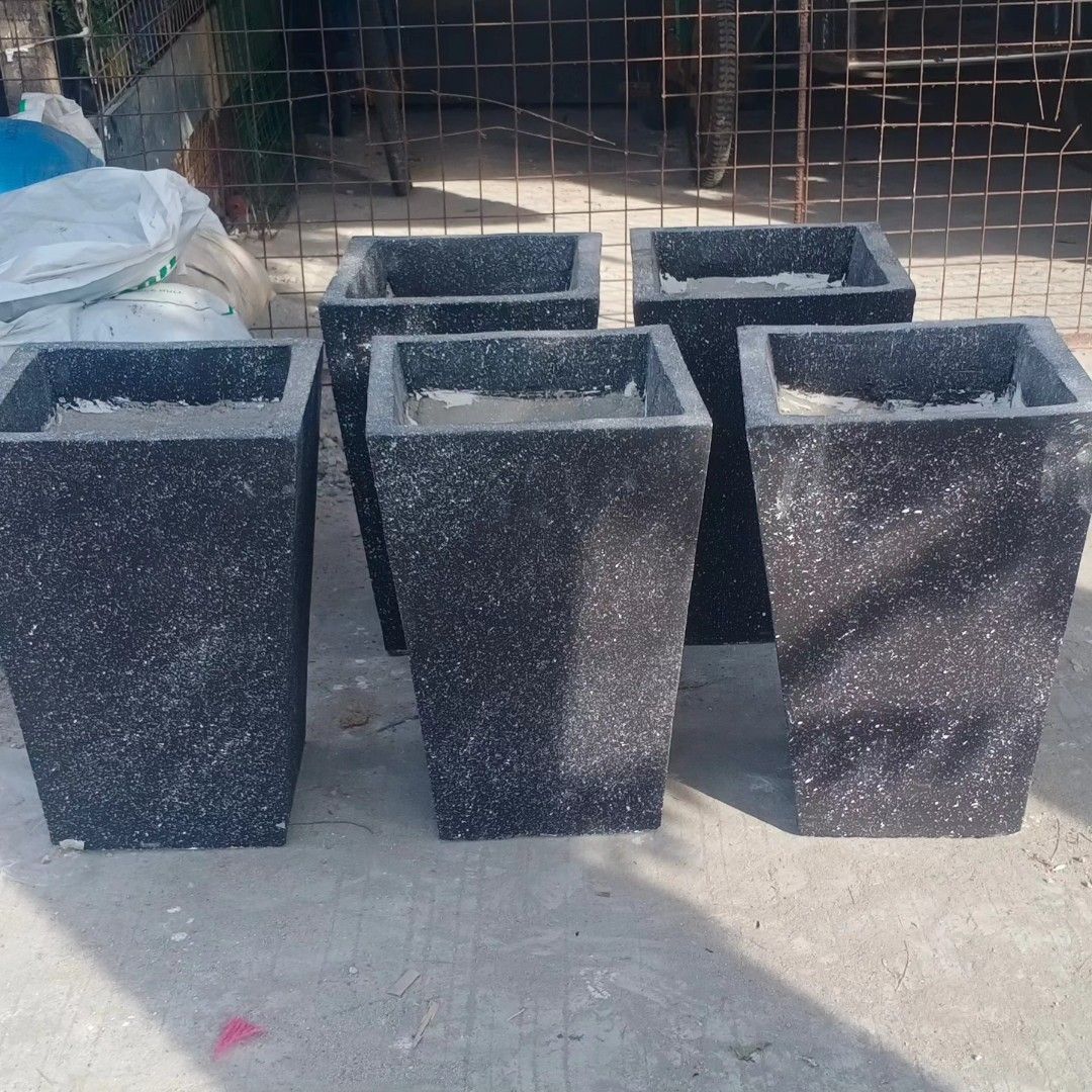 Cement plant boxes, Furniture & Home Living, Home Decor, Other Home ...