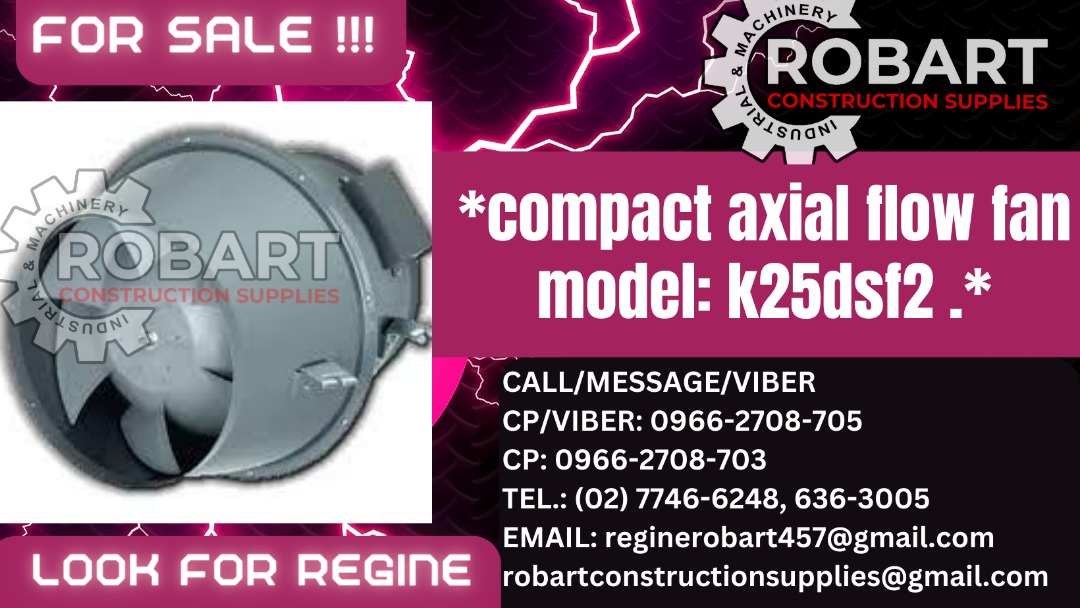 *compact axial flow fan model: k25dsf2 .*, Commercial & Industrial ...
