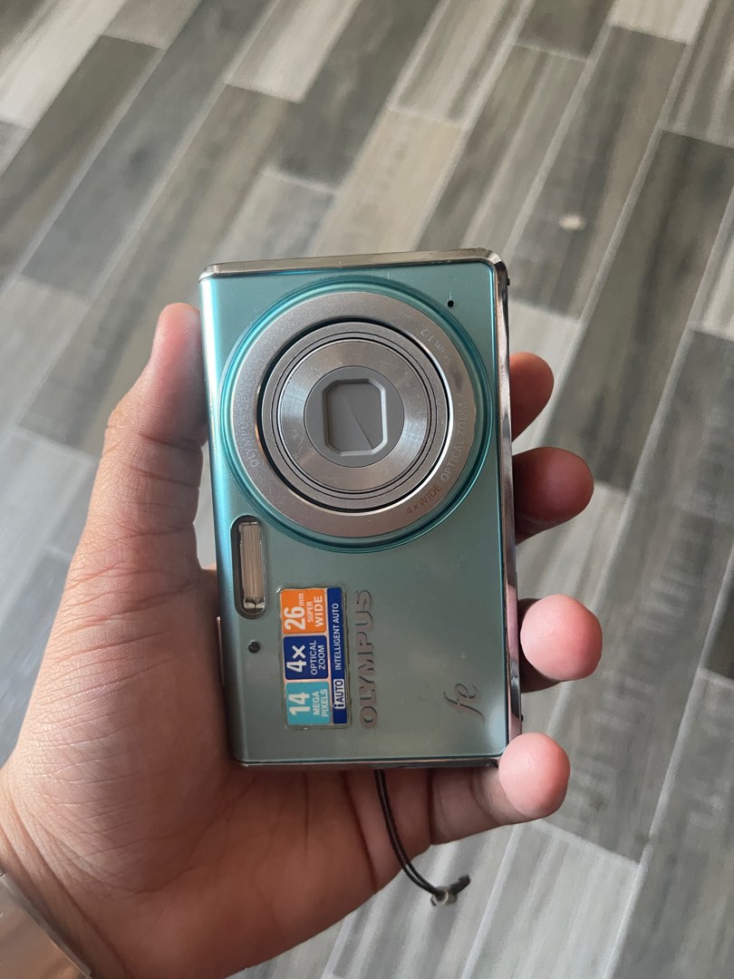 Digital Camera (Olympus Fe-4020 14MP CCD-Light Blue), Photography ...