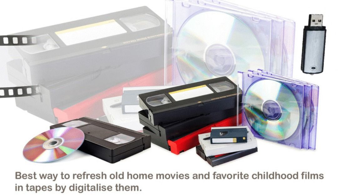 Digitalized Mini DV Video Tape Transfer Convert Copy Digital Pendrive ...
