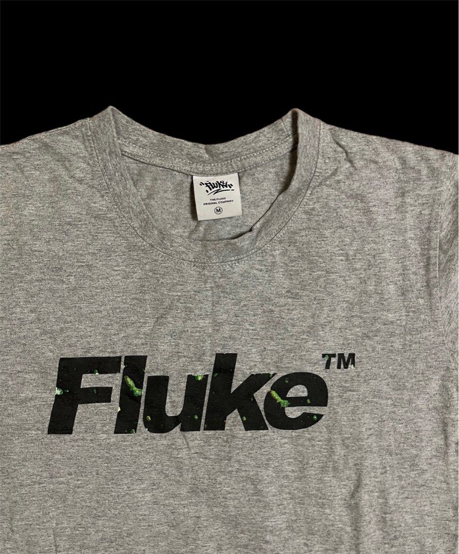 FLUKE T-SHIRT, Men's Fashion, Activewear on Carousell