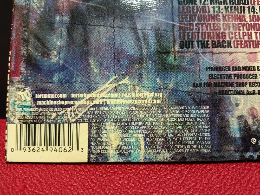 fort minor cd lagu linkinpark mike shinoda, Hobbies & Toys, Music ...