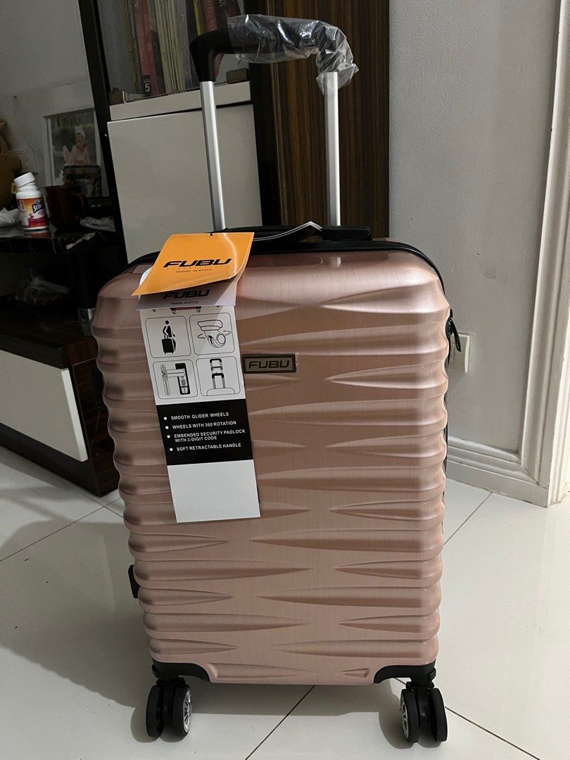 Fubu luggage cabin size, Hobbies & Toys, Travel, Luggage on Carousell
