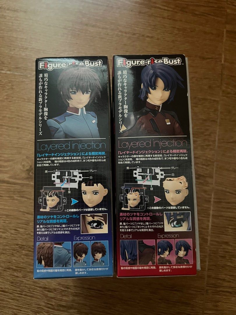 Gundam seed figure rise bust - Kira Yamato / Arthurn Zala - Gundam seed ...