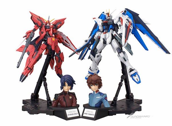 Gundam seed figure rise bust - Kira Yamato / Arthurn Zala - Gundam seed ...