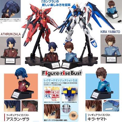 Gundam seed figure rise bust - Kira Yamato / Arthurn Zala - Gundam seed ...
