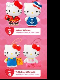 Hello kitty week 2 McDonald’s, Hobbies & Toys, Toys & Games on Carousell
