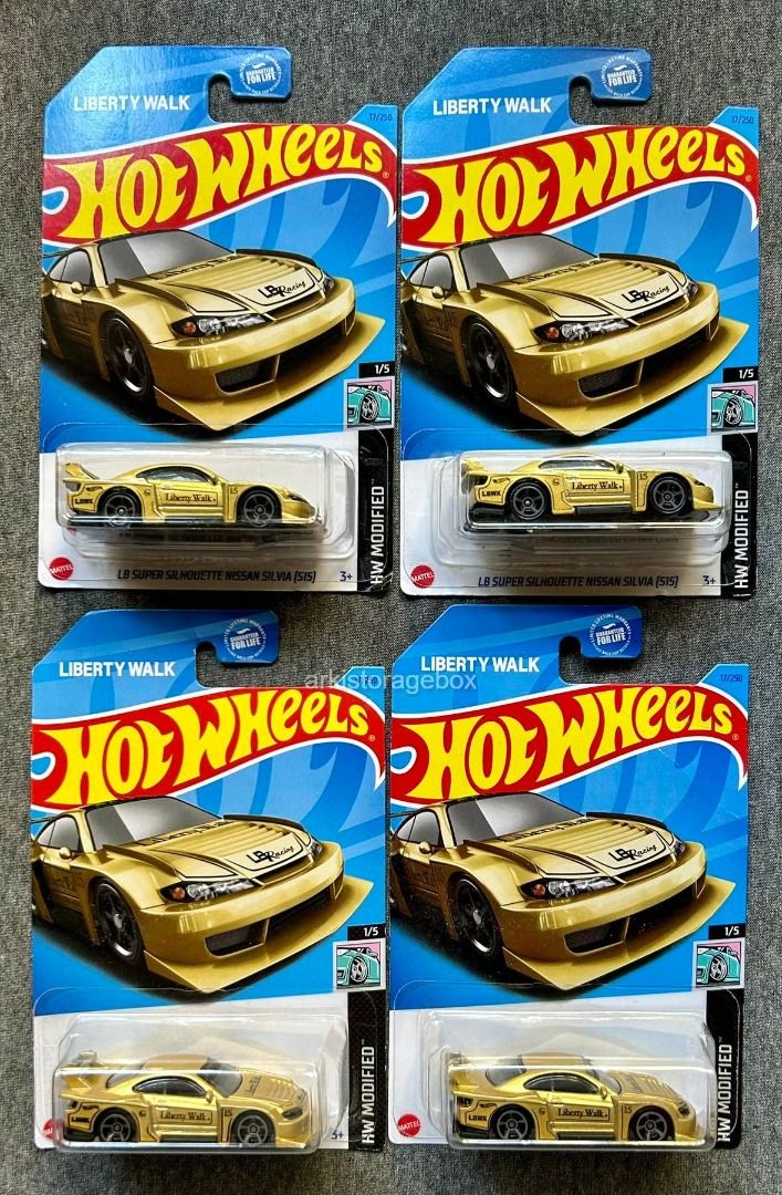 Hot Wheels LIBERTY WALK Super Silhouette Nissan Silvia Honda Civic ...