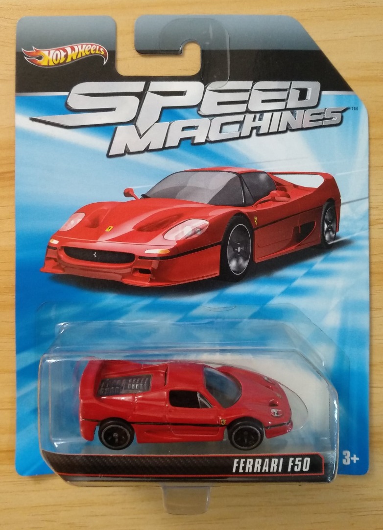 Hot Wheels Speed Machine Ferrari F50 Rare (Free Protector) hotwheels ...