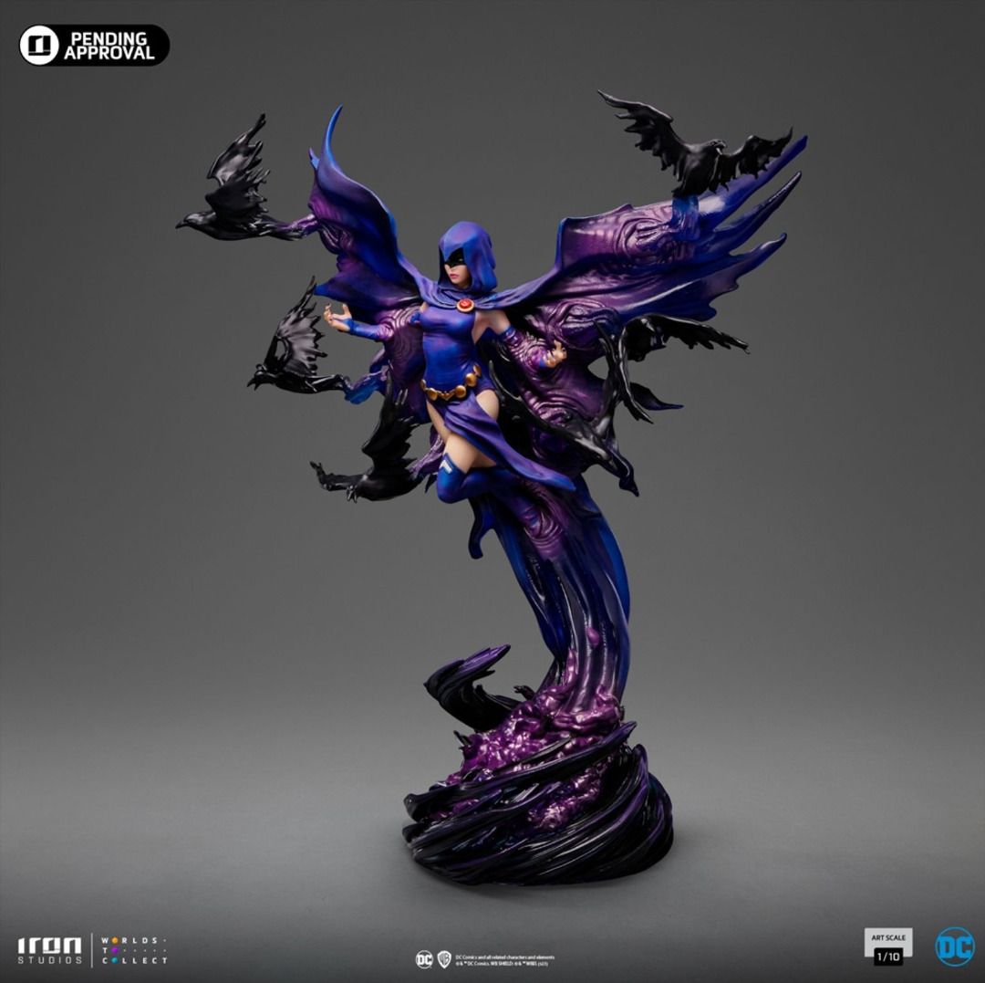 Iron Studios - Ravena Deluxe - DC Comics - Art Scale 1/10 (PREORDER ...