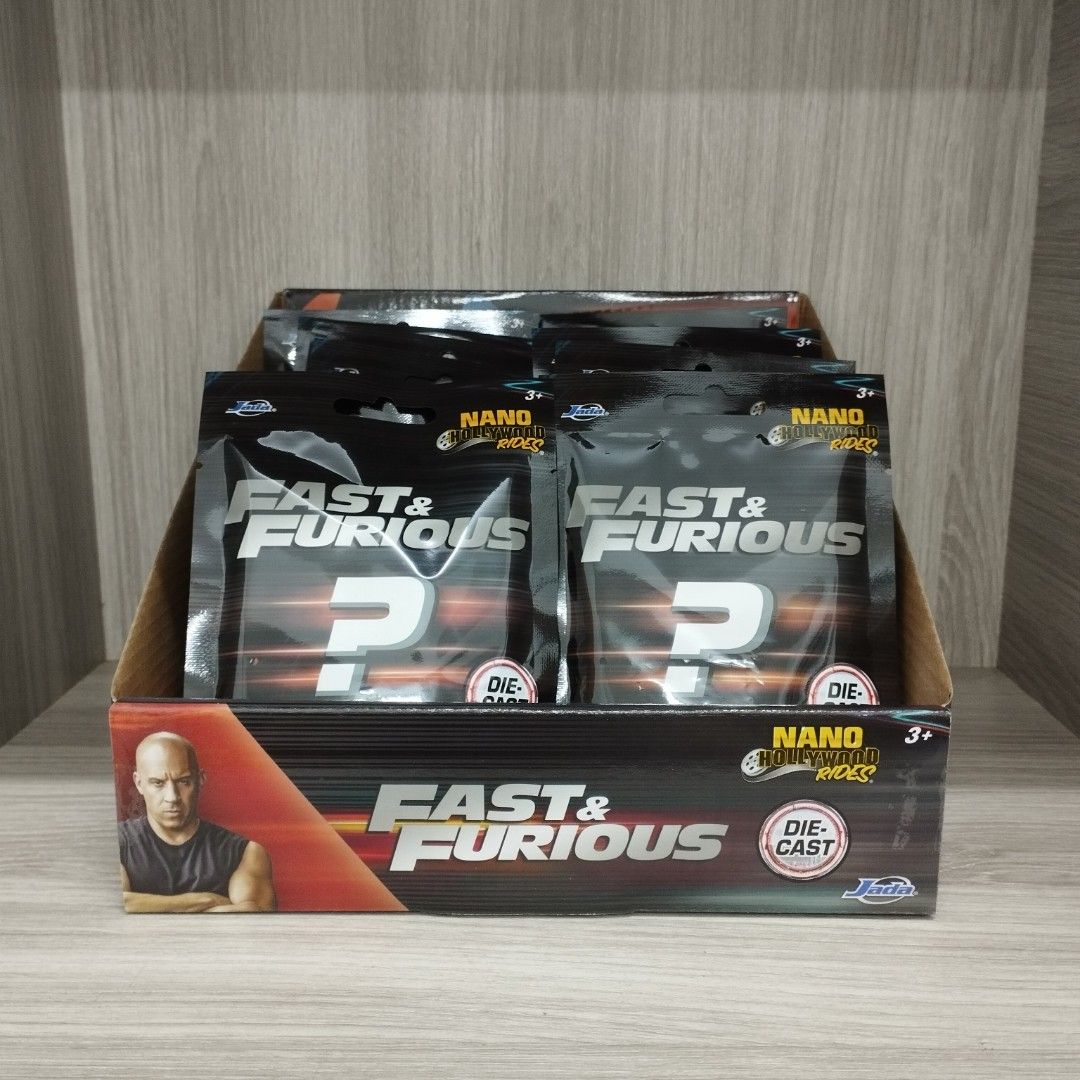 Jada Toys Die Cast - Nano Hollywood Rides - Fast & Furious Blind Packs ...