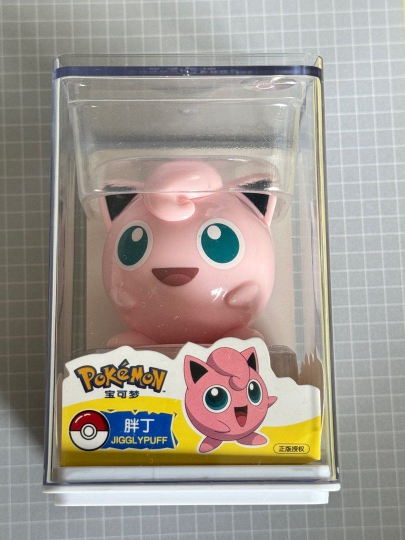 Jigglypuff Pokémon Collectible Statue Model Figure, Hobbies & Toys ...