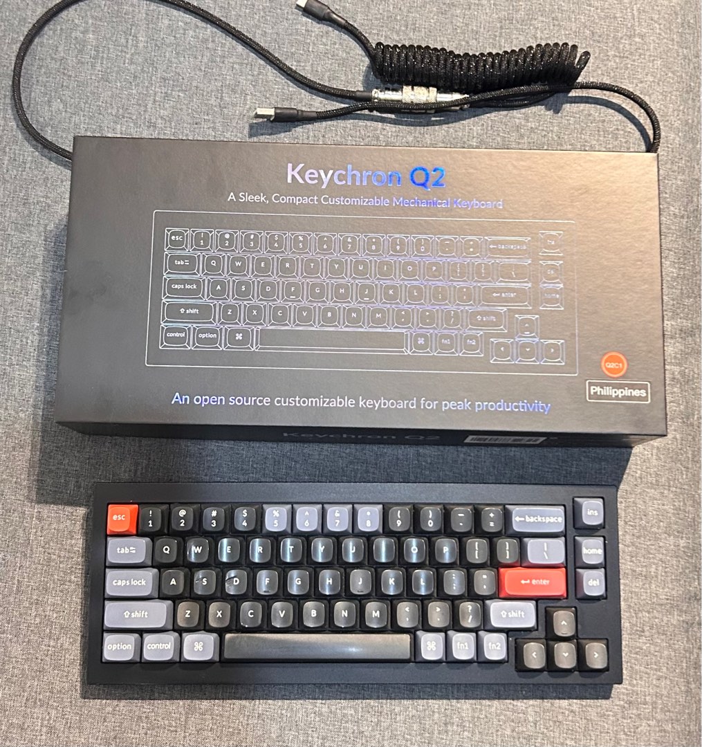 Keychron Q2 Modded, Computers & Tech, Parts & Accessories, Computer ...