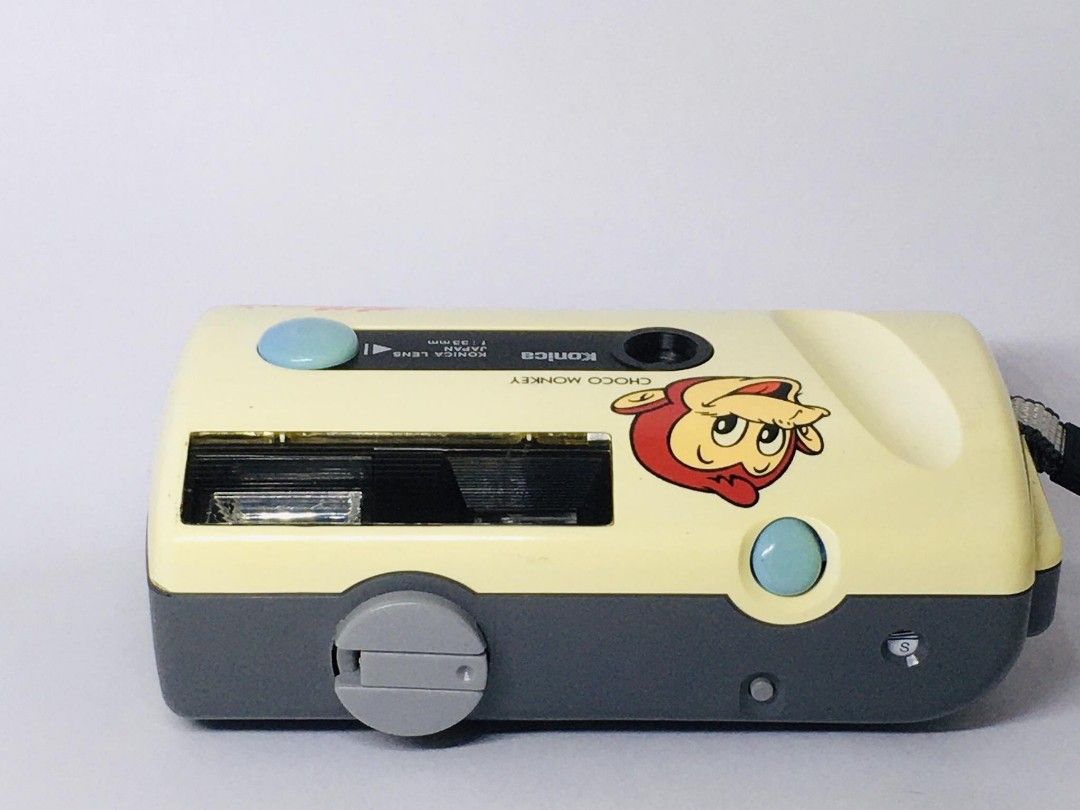Konica choco monkey, Photography, Cameras on Carousell