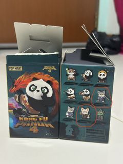 Popmart Kung Fu Panda 4 (Evil Leader/Work together), Hobbies & Toys ...