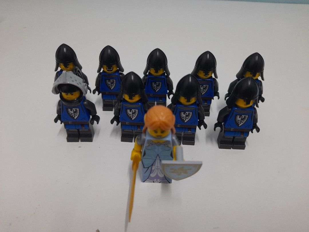 Lego Castle Black Falcon Knights and Elf Princess CMF, Hobbies & Toys ...