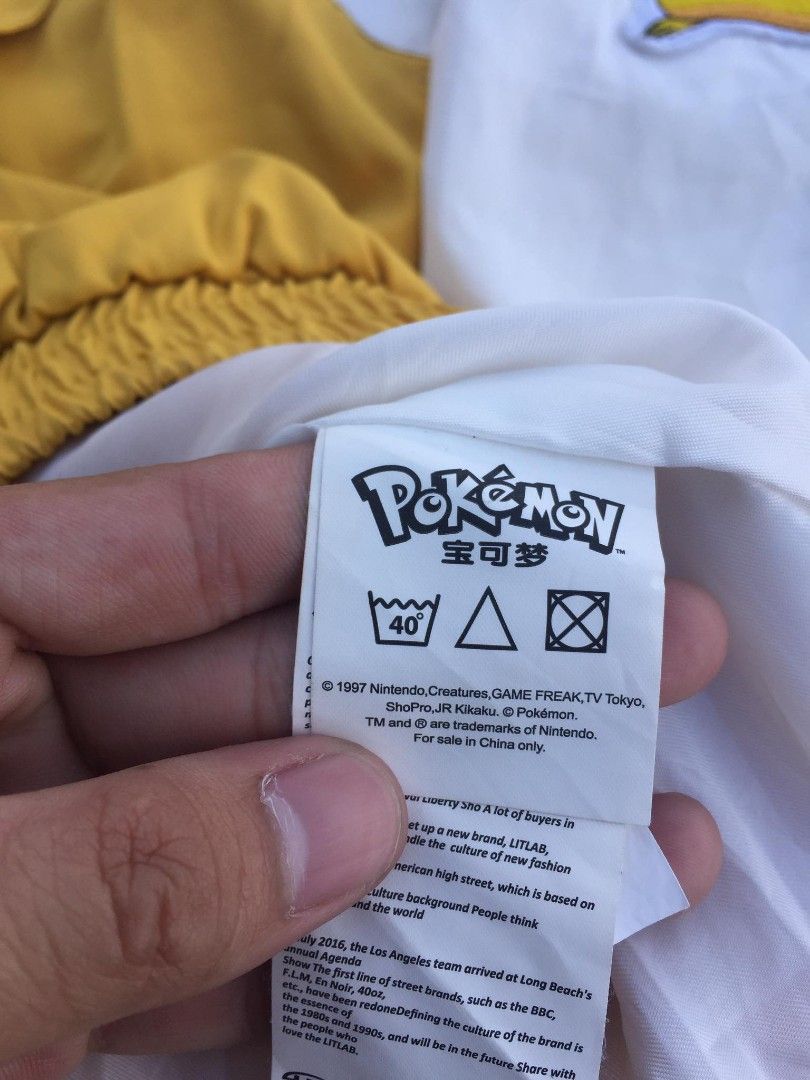 Litlab X Pokemon, Men's Fashion, Coats, Jackets and Outerwear on Carousell