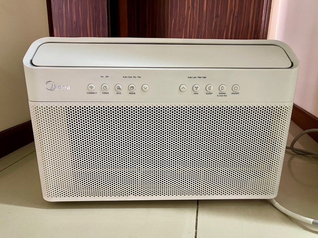 Midea 1HP Window Type U Shape Inverter Aircon (near new), TV & Home ...