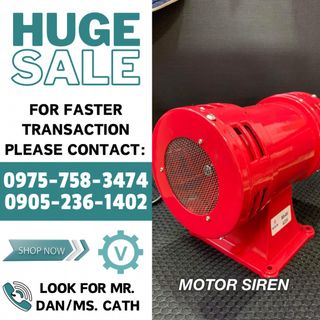 MOTOR SIREN, Commercial & Industrial, Construction & Building Materials ...