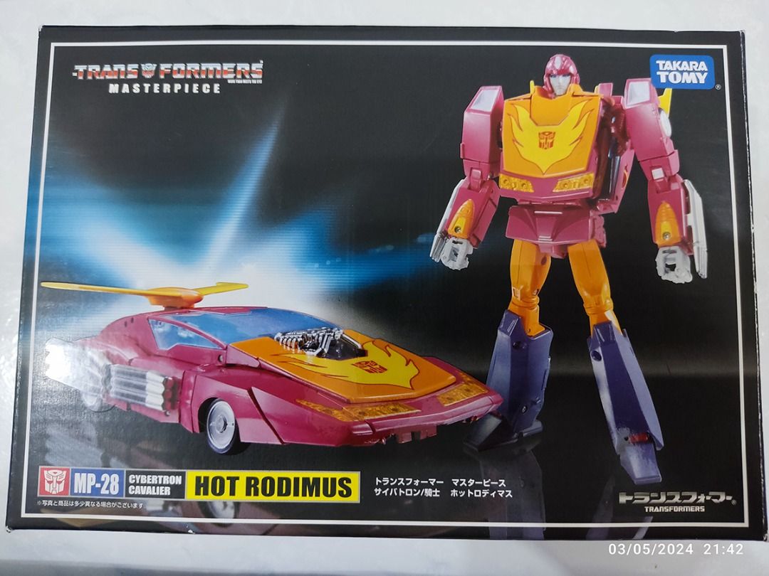 MP-28 Transformers Masterpiece Hot Rodimus (Takara Tomy), Hobbies ...