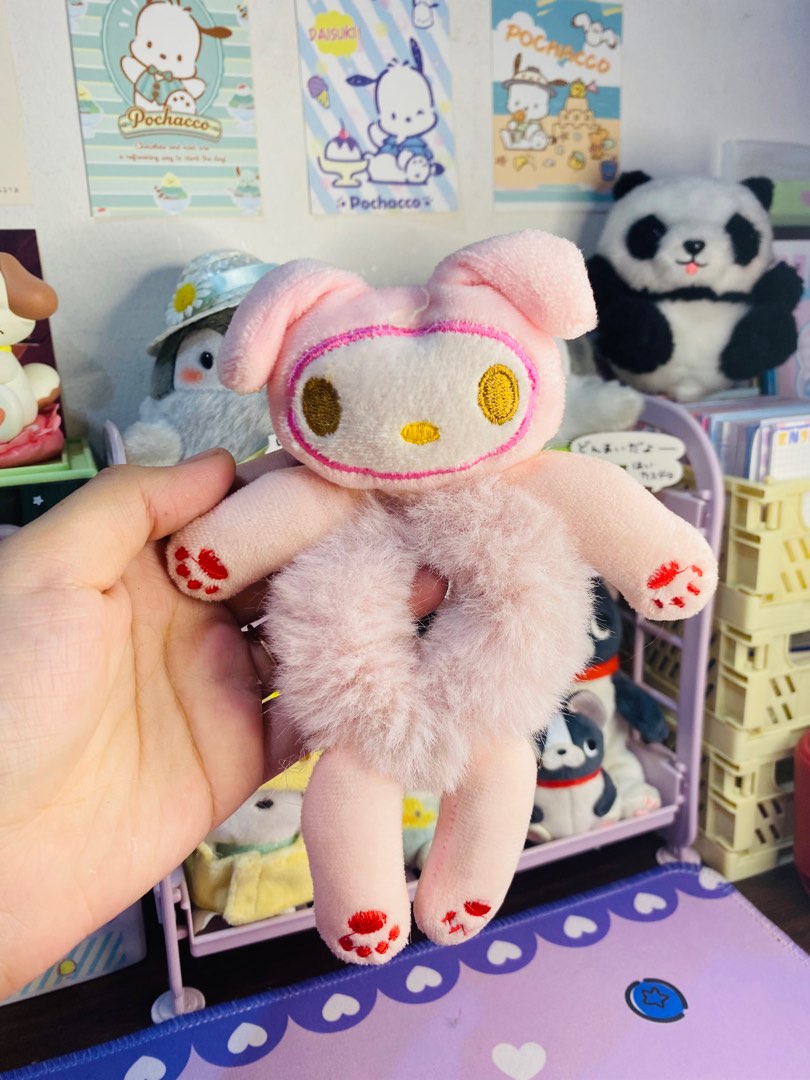 My Melody hair ponytail, Hobbies & Toys, Toys & Games on Carousell