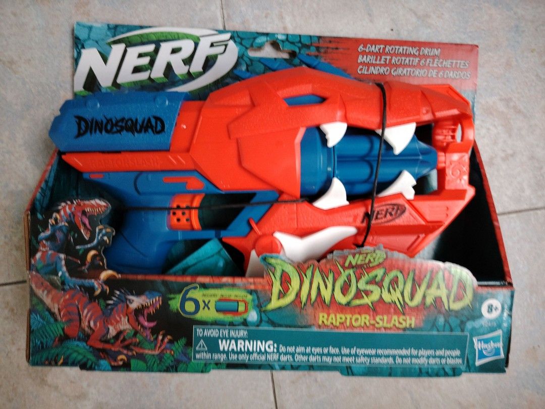 NERF dinosaur gun, Hobbies & Toys, Toys & Games on Carousell
