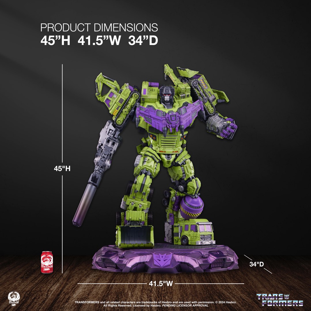 New PreOrder‼️PCS Transformers Devastator Museum Scale Statue Standard Version. Sideshow. Prime ...