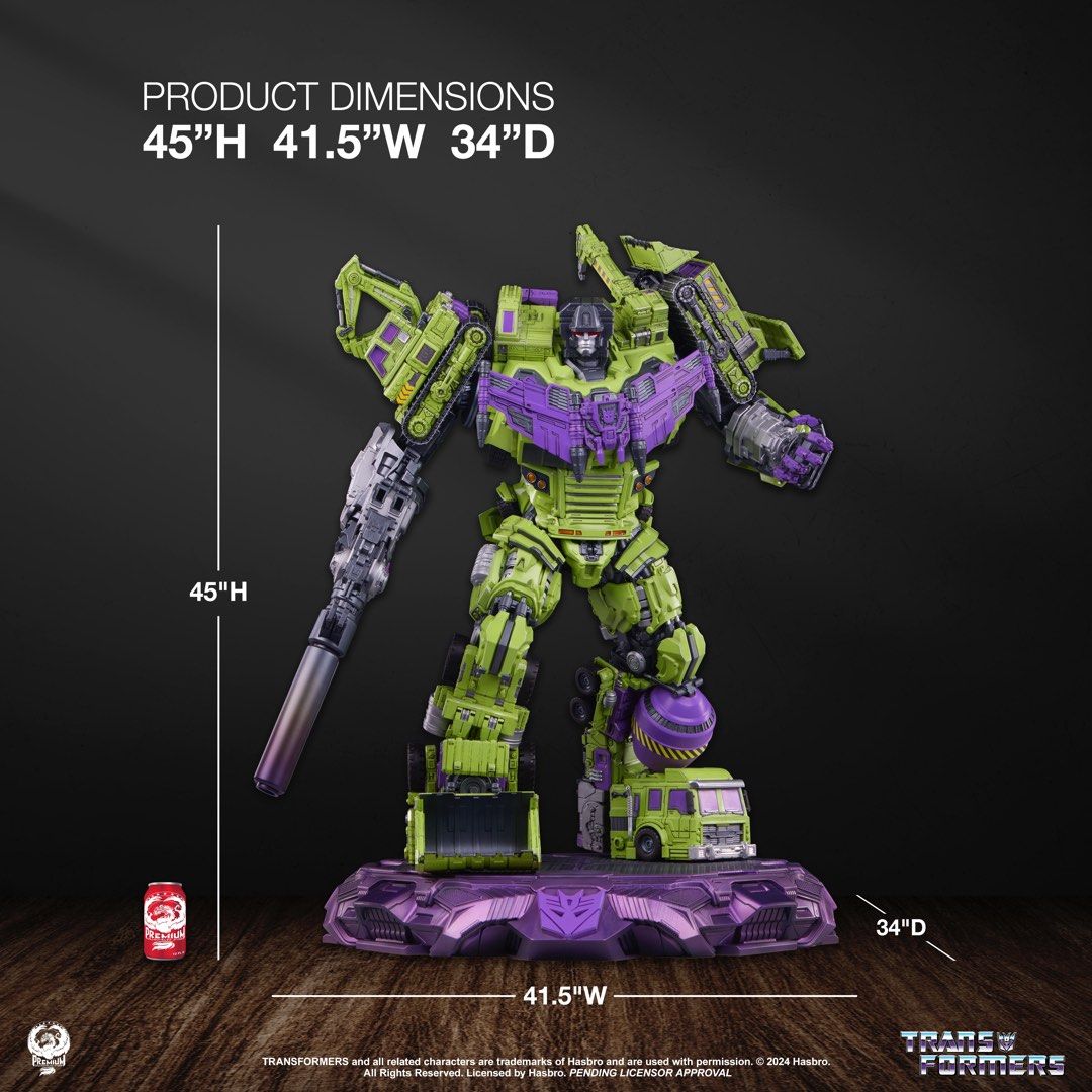 New PreOrder‼️PCS Transformers Devastator Museum Scale Statue Standard Version. Sideshow. Prime ...