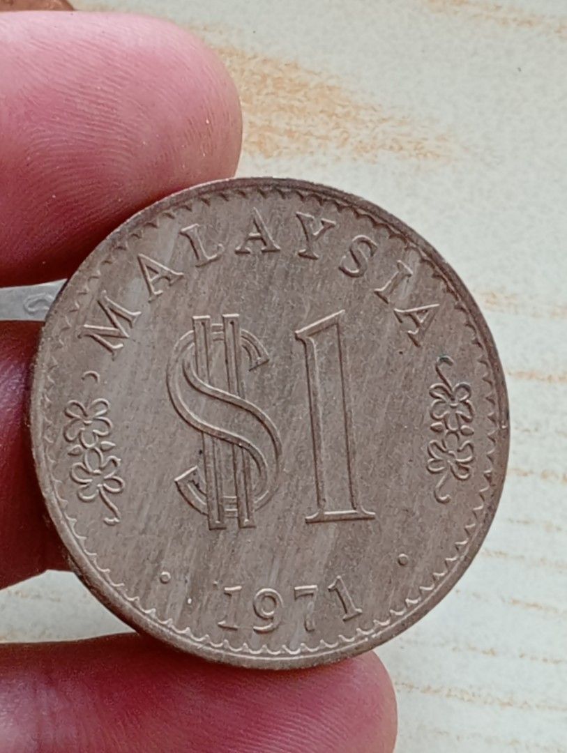 1 ringgit 1971 Governors Coin From Royal Mint., Hobbies & Toys ...