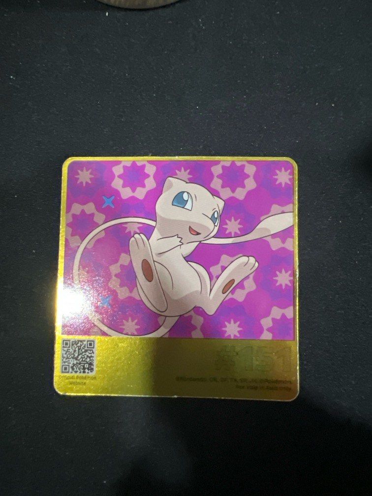 Oreo x Pokemon Mew Card on Carousell