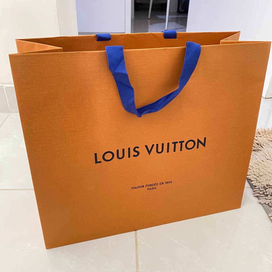 Paperbag Louis Vuitton / Paper Bag LV Original, Barang Mewah, Tas ...
