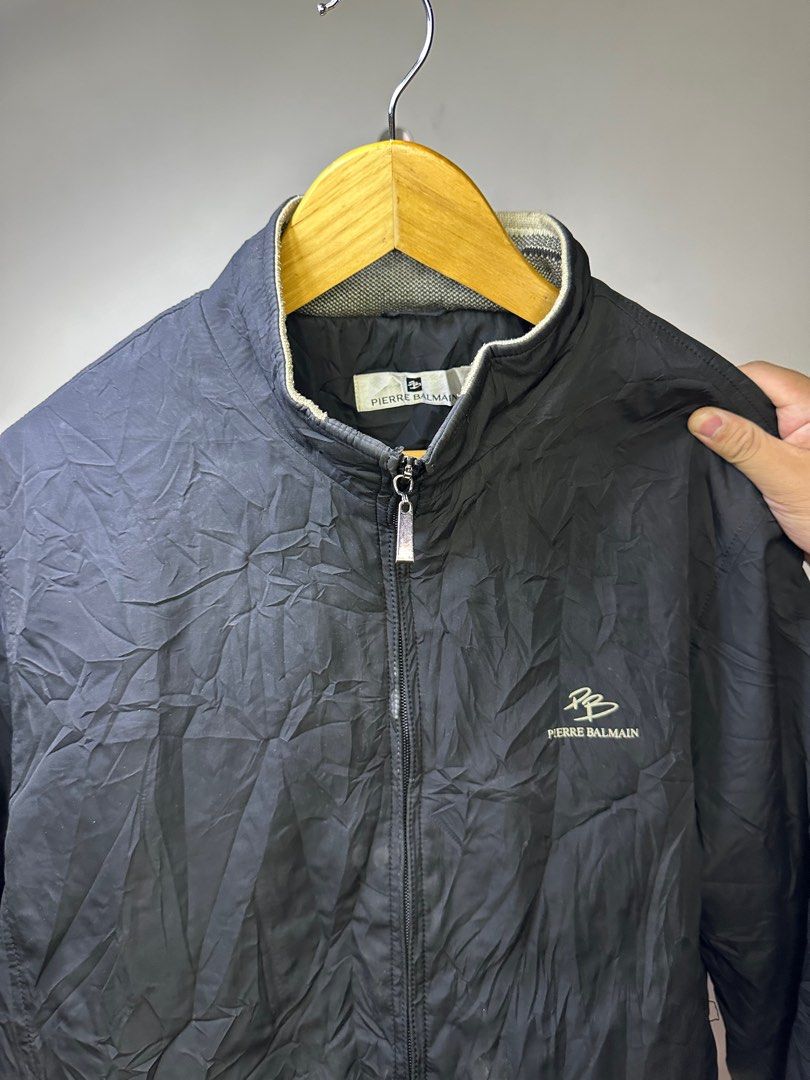 PIERRE BALMAIN HARRINGTON JACKET, Men's Fashion, Coats, Jackets and ...
