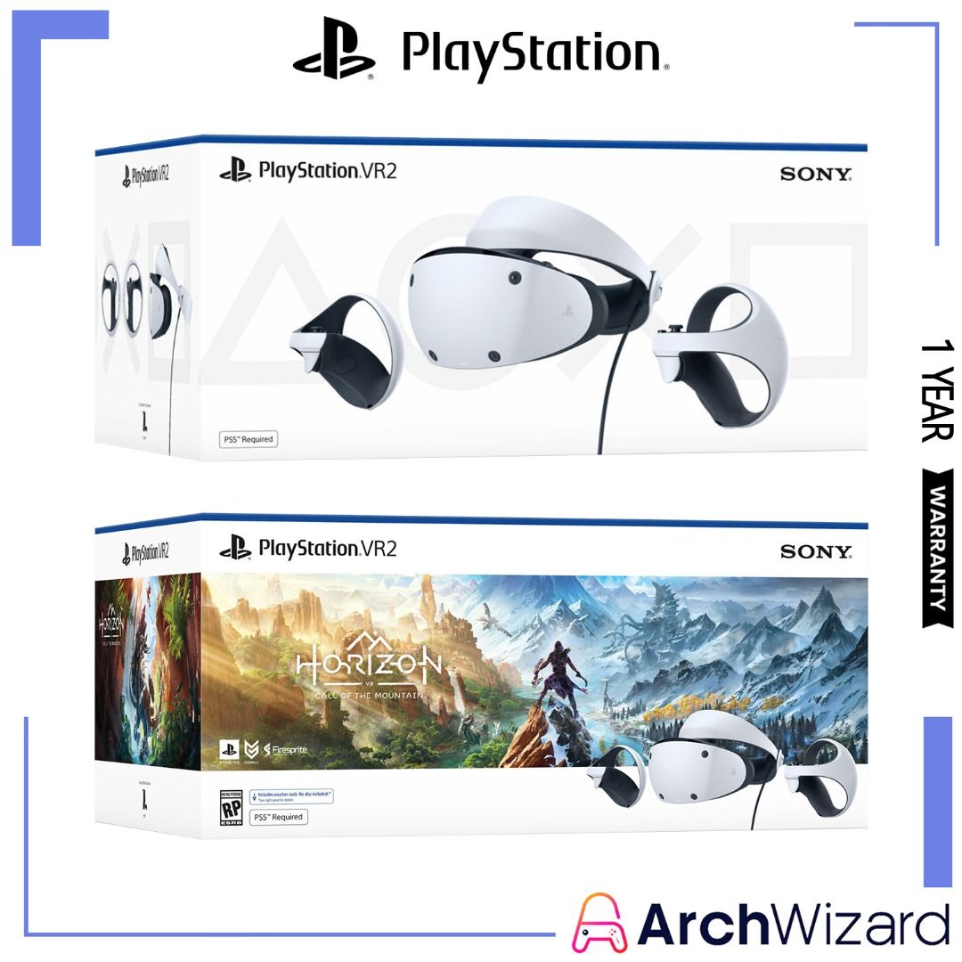 PlayStation VR2 Headset - PS5 PSVR 2 PS VR2 PSVR2 PS VR 2 - Standard Edition & Horizon Call of ...