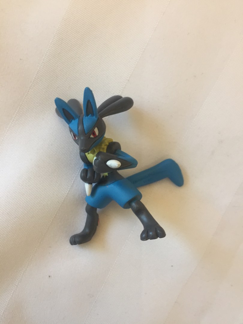 Pokemon lucario figurine from singapore, Hobbies & Toys, Collectibles ...