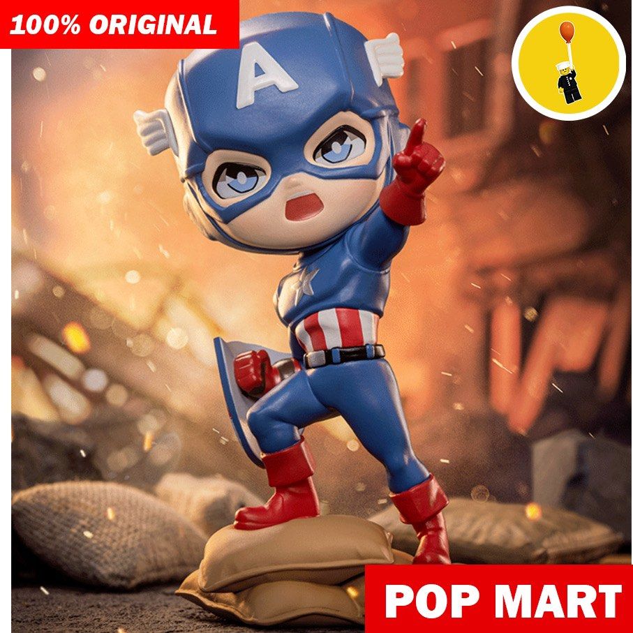 POP MART Marvel Infinity Avengers Series Blind Box - Captain America ...