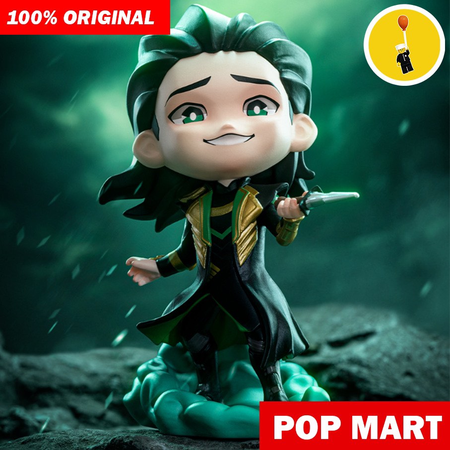 POP MART Marvel Infinity Avengers Series Blind Box - Loki the dark ...