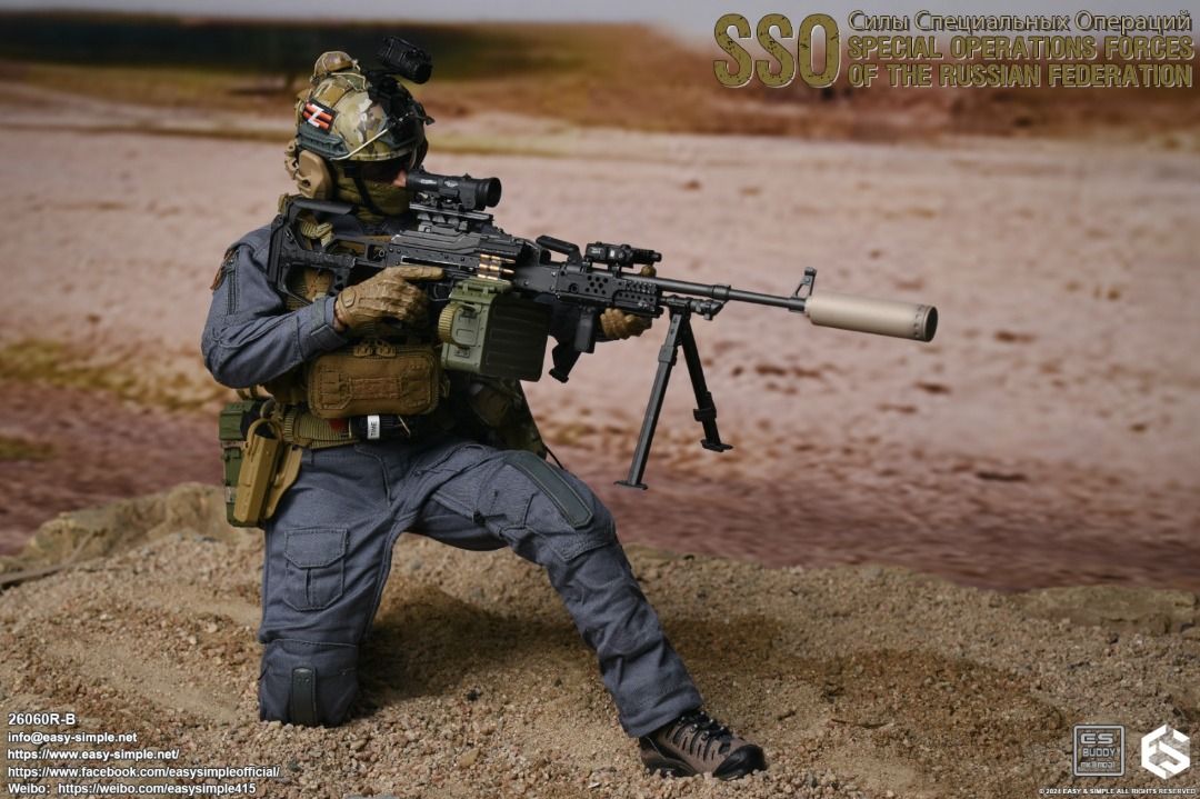 (Pre-order) Easy&Simple ES 26060R-B 1/6 Russian Special Operations ...
